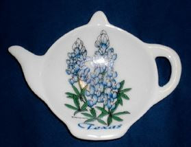 Bluebonnet Ceramic Tea Bag Caddy – Texas Trading Post